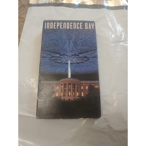 unknown | Media | Independence Day Vhs Vcr Video Tape Movie Used Bill ...